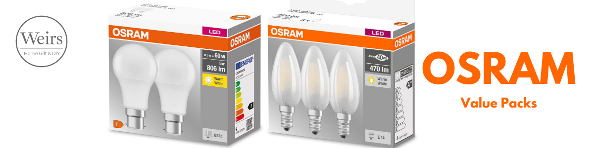 Buy LED Value Pack Light Bulbs Online in Ireland at Weirs of Baggot St